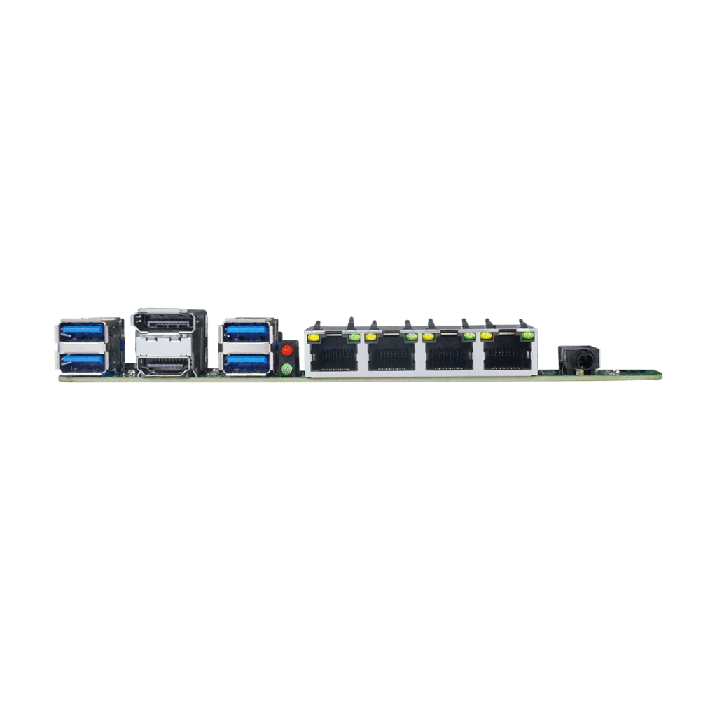 BKHD-C246-NAS-ITX Mini-ITX NAS Motherboard | 8 SATA, Dual M.2, 4×2.5GbE